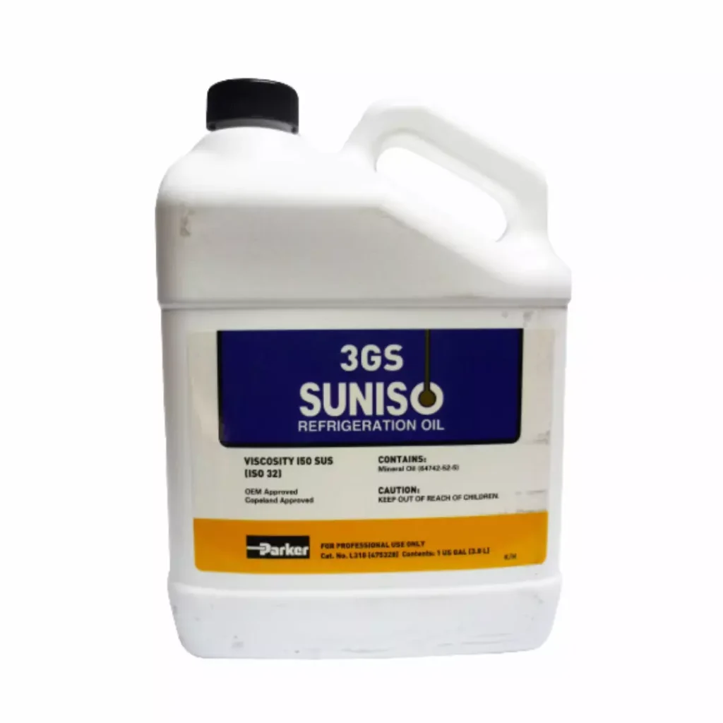 Aceite Refrigerante SUNISO 3GS, - Refriworld